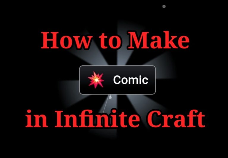How to Make Comic in Infinite Craft: Complete Guide